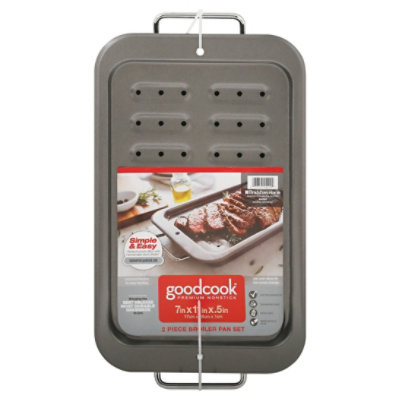 Good Cook-Broiler Pan Sm - Each - safeway