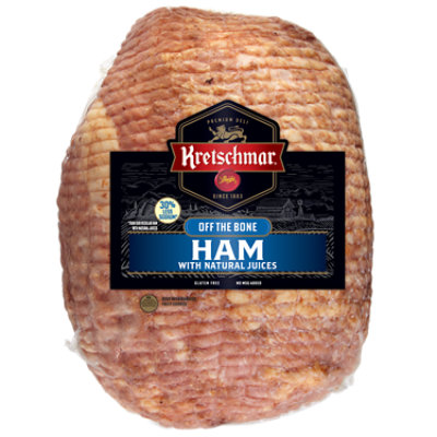 Kretschmar Low Sodium Ham Off The Bone - 0.50 Lb - Albertsons