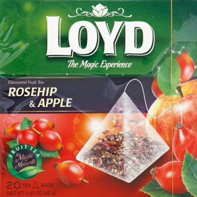 Loyd The Magic Experience Rosehip & Apple Fruit Tea 1.41 Oz - 1.41 Oz ...
