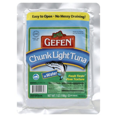 Gefen Tuna Chunk In Water - 7 Oz - Safeway