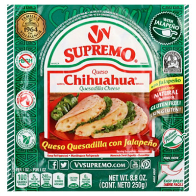 V&V Supremo Cheese Chihuahua Mild - 8.82 Oz - Pavilions