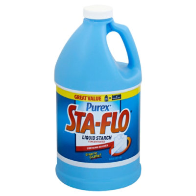 Sta Flo Liquid Starch Concentrated Bottle - 64 Fl. Oz. - jewelosco