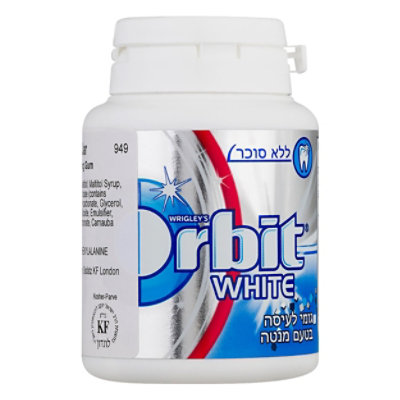 Orbit White Bottle Gum - 1 Each - jewelosco