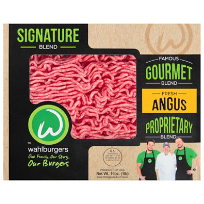 Wahlburger Beef Ground Beef 80 - Online Groceries | Safeway