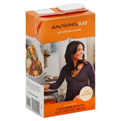 Rachael Ray Low Sodium Chicken Stock - 32 Fl. Oz. - Albertsons