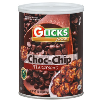 Glicks Chocolate Chip Macaroons - 10 Oz - Safeway
