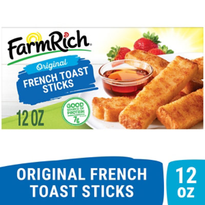 Farm Rich Toast French Sticks Original 12 Oz tomthumb