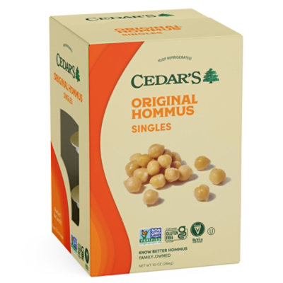 Cedars Original Hummus 4 Pk - 12 Oz - Pavilions