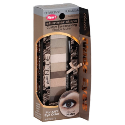 Physicians Formula Shimmer Strips Shadow Cls Nude Eyes - 0.26 Oz - Safeway