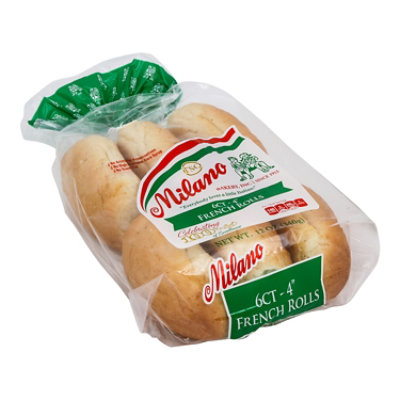 Milano Roll French Count 6 4 Inch - 12.5 Oz - jewelosco