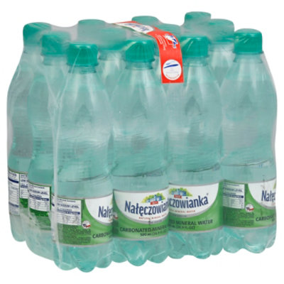 Naleczowianka Water Mineral Low Sodium Carbonated - 12-16.9 Fl. Oz ...