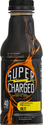 Super Charged Sport Drink Georgia Peach Bottle - 16 Fl. Oz. - Safeway