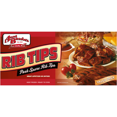 Aunt Bessie Rib Tips Box - 10 Lb - jewelosco