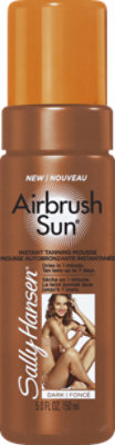 Sally Hansen Airbrush Legs Sun Mousse Tanning Lotion Dark - 5 Oz ...