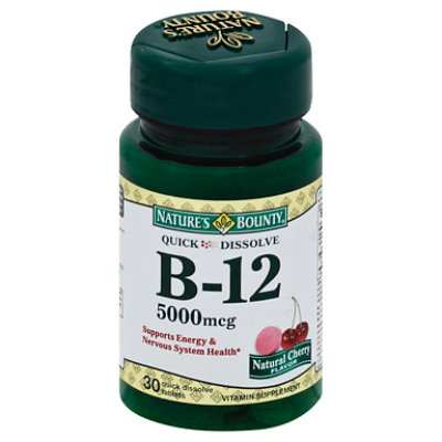 Nb B12 5000mg Tablets - 30 Count - Safeway