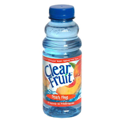Clear Fruit Flavored Water Peach Fling - 20 Fl. Oz. - Safeway