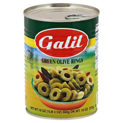 Galil Olives Green Ri - 19 Oz - jewelosco