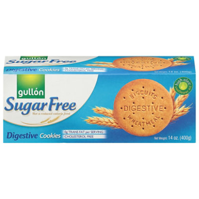 Gullon Sugar Free Digestive Cookies 14.1 Oz - 14.1 Oz - jewelosco