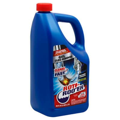 Roto Rooter Drain Opener Gel Plastic Jug 80oz - 80 Fl. Oz. - Safeway