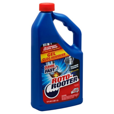 Roto Rooter Drain Opener Gel Plastic Jug 42oz - 42 Fl. Oz. - Pavilions