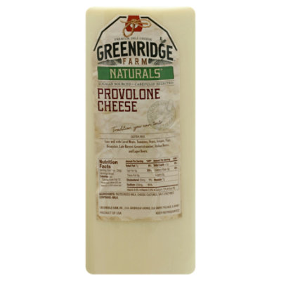 Green Ridge Farms Cheese Natural Provolone - safeway