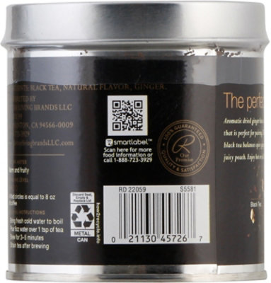 Signature Reserve Tea Loose Leaf Ginger Peach - 3.53 Oz - albertsons