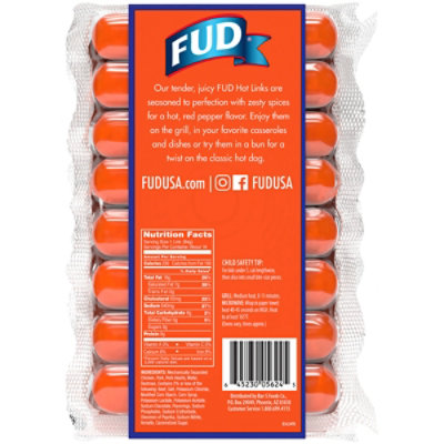 Fud Hot Link - 48 Oz - ACME Markets