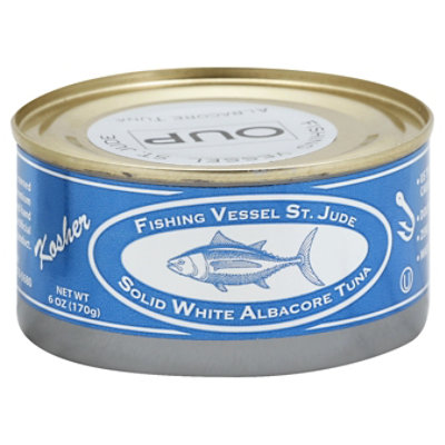 Fishing Vessel St. Jude Tuna Tuna Kosher - 6 Oz - safeway