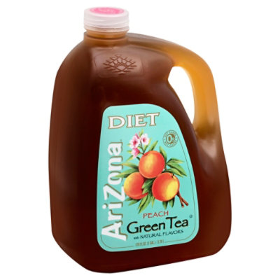 AriZona Green Tea Peach Diet Jug - 128 Fl. Oz. - Vons