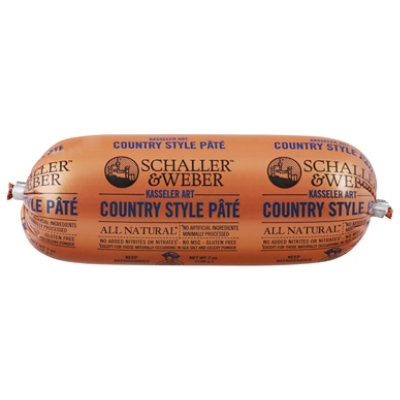 Schaller & Webe Country Style Pate - 7 Oz - safeway