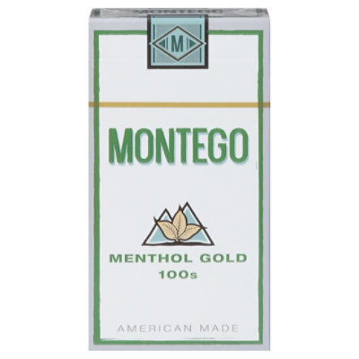 Montego Menthol Gold 100s Box - P - Online Groceries | Vons