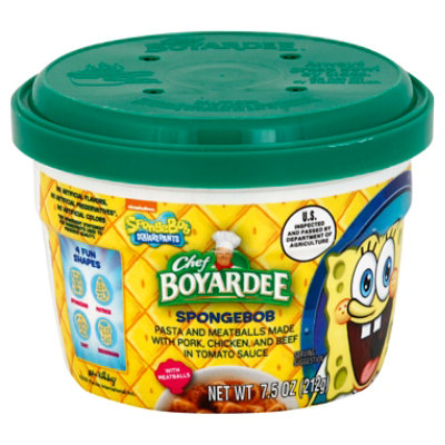 Chef Boyardee Pasta In Tomato Sauce With Meatballs Spongebob ...