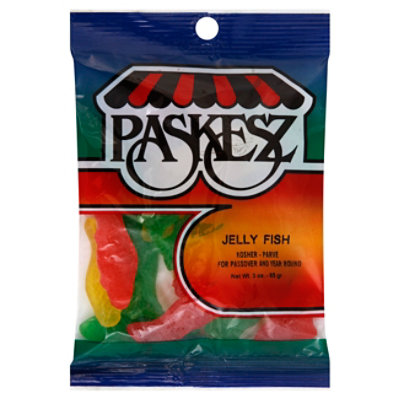 Paskesz Candy Kosher Jelly Fish Bag - 3 Oz - Safeway