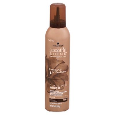 Smooth N Shine Mousse Curl Defining Curl For Curly & Coily Hair ...