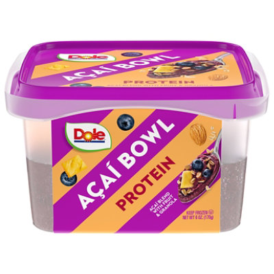 Dole Frozen Bowls Acai Protein - 6 Oz - Albertsons