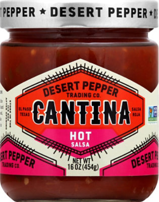 Desert Pepper Trading Company Salsa Cantina Hot - 16 Oz - Pavilions