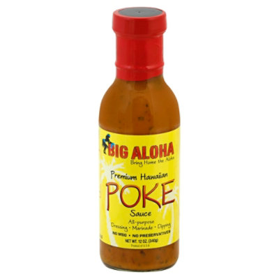 Big Aloha Hawaiian Poke Sauce - 12 Oz - safeway