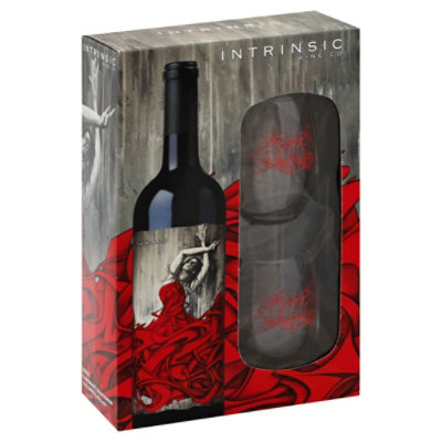 INTRINSIC Wine Cabernet Sauvignon With 2 Glasses - 750 Ml - Albertsons
