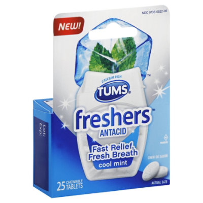 Tums Freshers Cool Mint Tablets - Each - Haggen