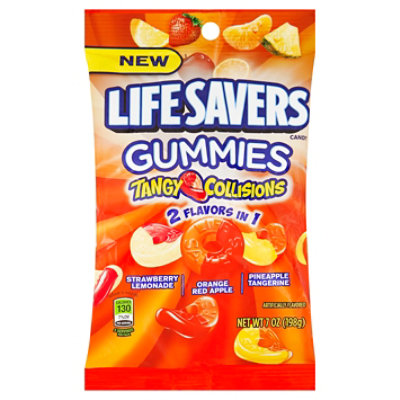 Life Savers Candy Gummies Tangy Collisions - 7 Oz - Safeway