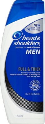 H&S Shamp Men Full N Thick - 13.5 Fl. Oz. - Haggen