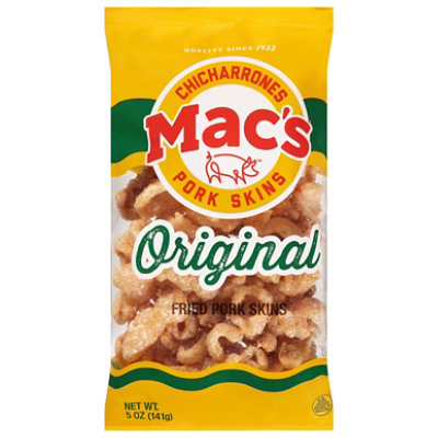 Macs Rind Pork Fried Original - 5 Oz - Vons
