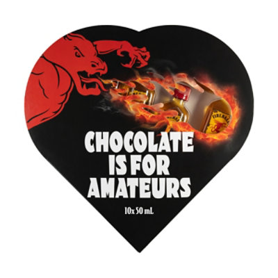 Fireball Hot Cinnamon Blended Whiskey Anti Valentines Pack 66 Proof ...