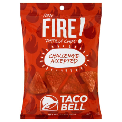 Taco Bell Tortilla Chips Fire - 3.5 Oz - safeway