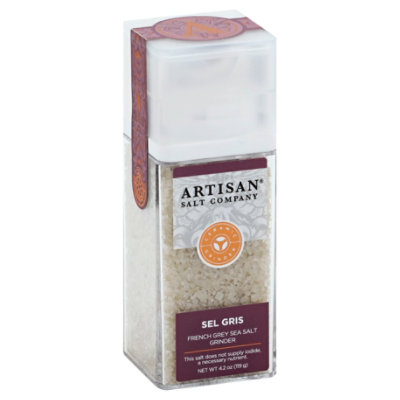 Artisan Salt Company Sel Fris French Grey Sea Salt - 4.2 Oz - safeway