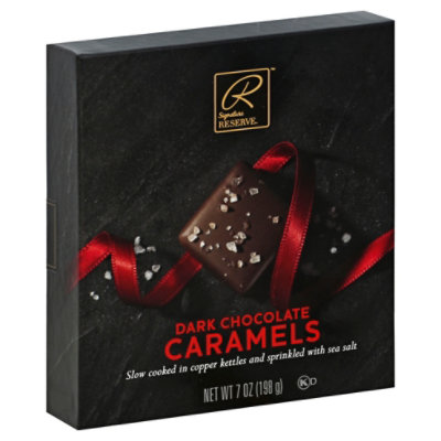 Signature Reserve Caramels Dark Chocolate - 7 Oz - safeway