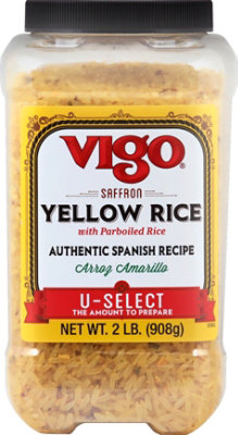 Vigo Rice Yellow Saffron With Parboiled Rice - 2 Lb - Safeway