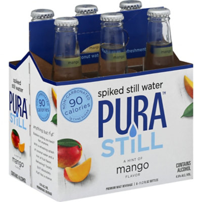 Pura Still Mango In Bottles - 6-11.2 Fl. Oz. - jewelosco
