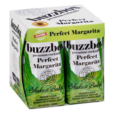 Buzzbox Perfect Margarita - 200 Ml - vons