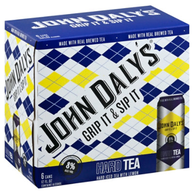 John Dalys Hard Tea 6pks - 6-12 Fl. Oz. - Albertsons